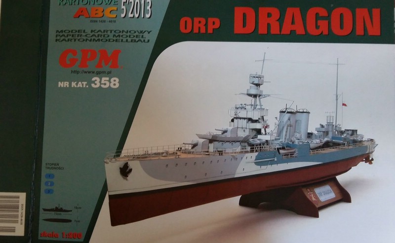Sonstige: Leichter Kreuzer ORP Dragon 1/200 von GPM - Bauberichte - Das ...
